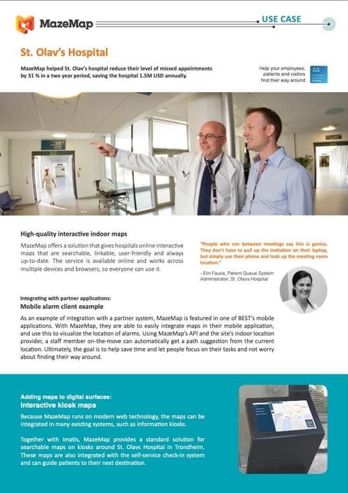 MazeMap case studies